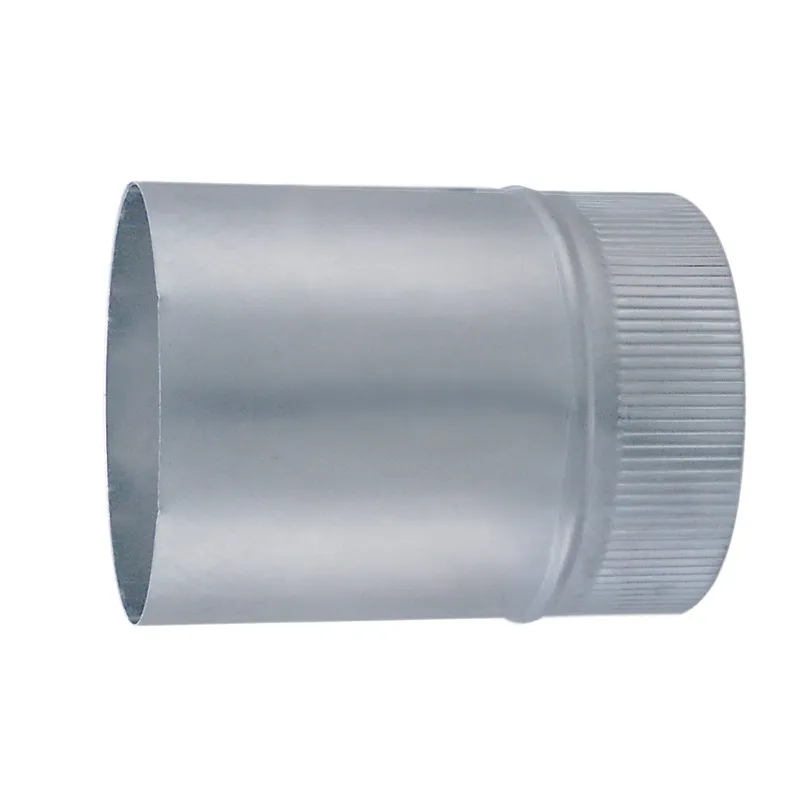 Virole Alu Raccordement Mur D97Mm L15Cm - Ersho
