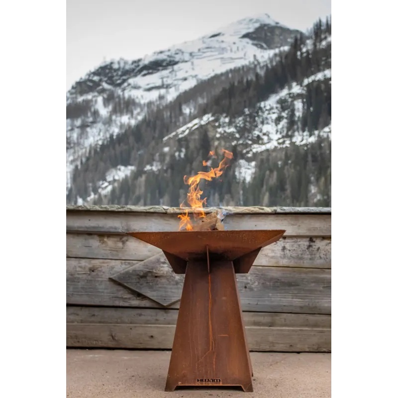 Brasero en acier corten Fuego VULX - Ersho