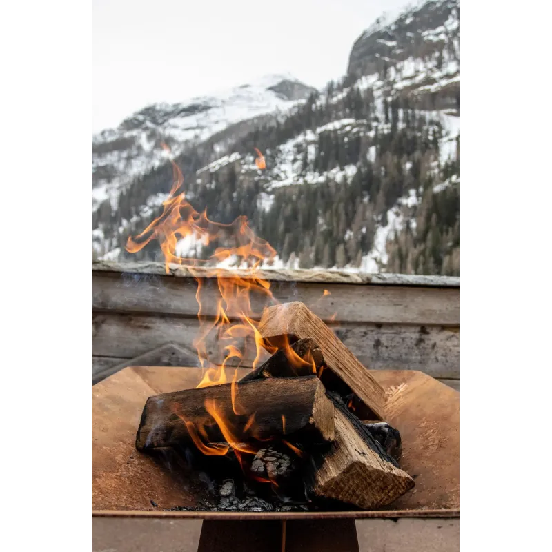 Brasero en acier corten Fuego VULX - Ersho