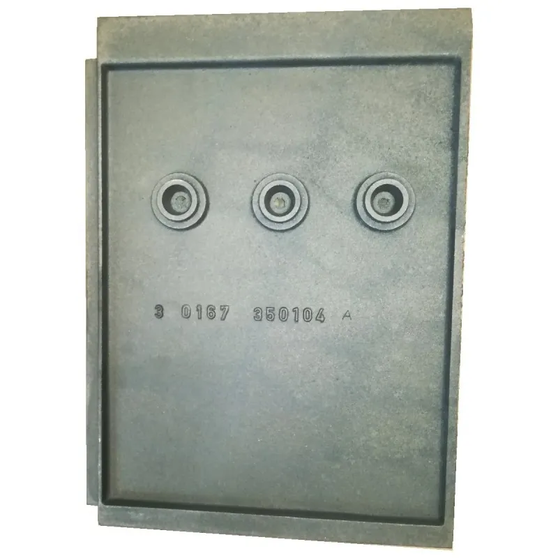 Pièce détachée Godin Plaque Foyer Ar G 350104 Brut - Ersho