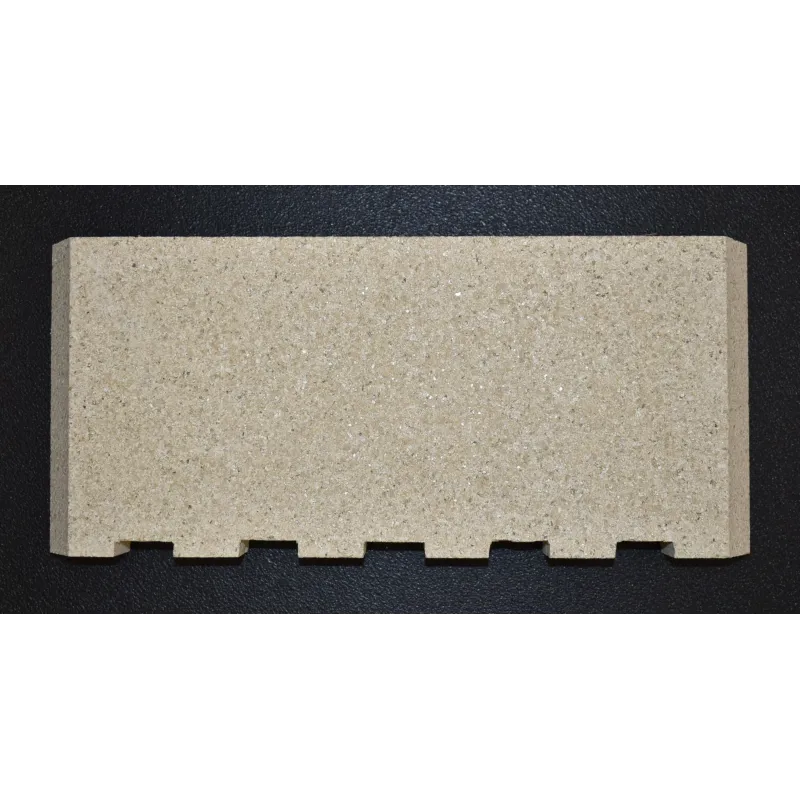 Pierre de plaque arrière haut pour le poêle Fireplace Nexos Ker -Pièce ...