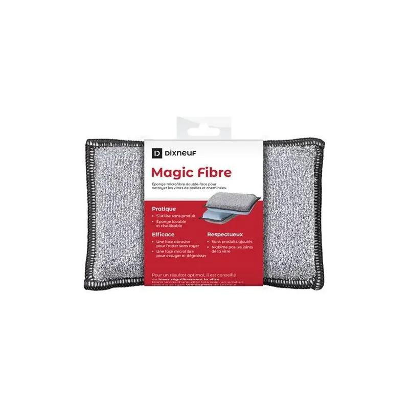 Éponge de nettoyage haute performance pour vitre de poêles et cheminées ...