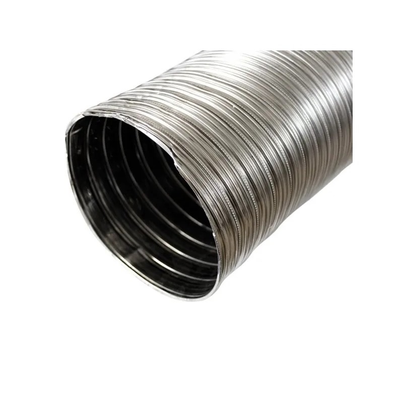 Gaine inox flexible cheminée Ø80 mm pour poêle, insert et cheminée